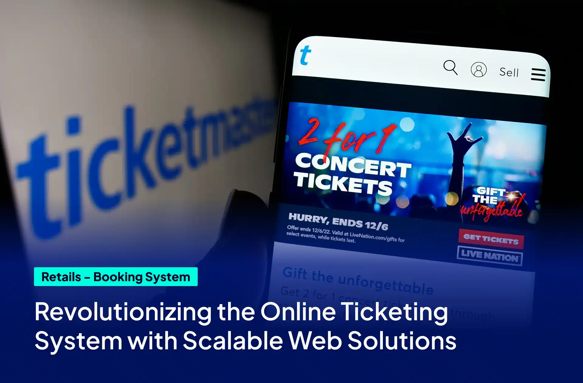 Revolutionizingthe OnlineTicketing System - Techvify
